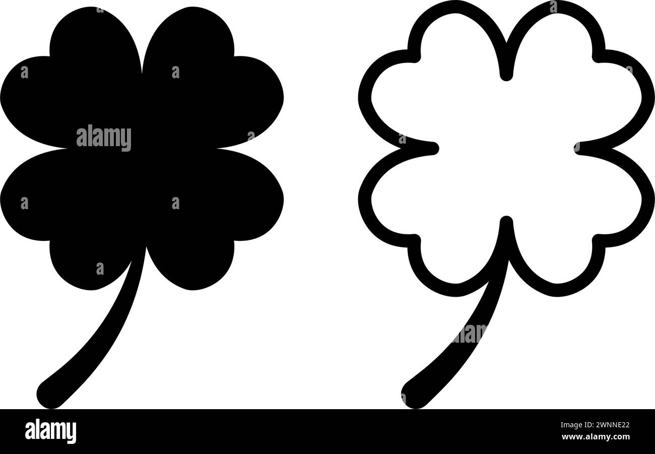 St patricks day simple Black and White Stock Photos & Images - Alamy