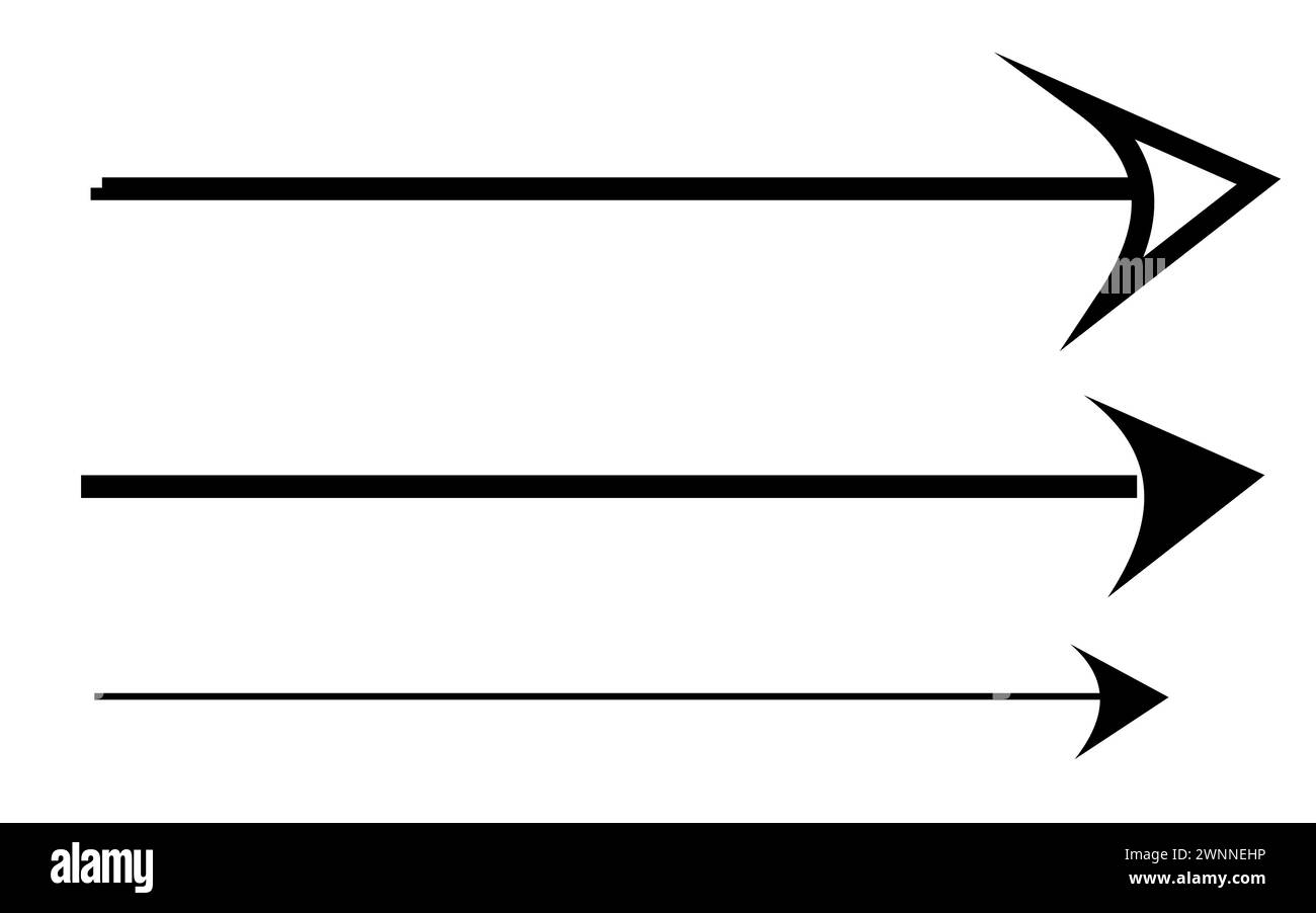 Transparent arrow pointing down hi-res stock photography and images - Alamy