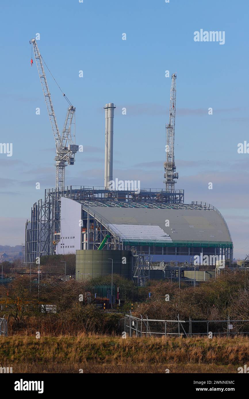 Enfinium Energy From Waste facility under construction at Skelton ...