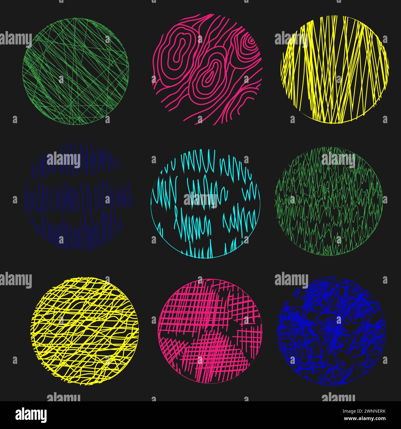 Set of scratch line graphic Stock Vector Image & Art - Alamy