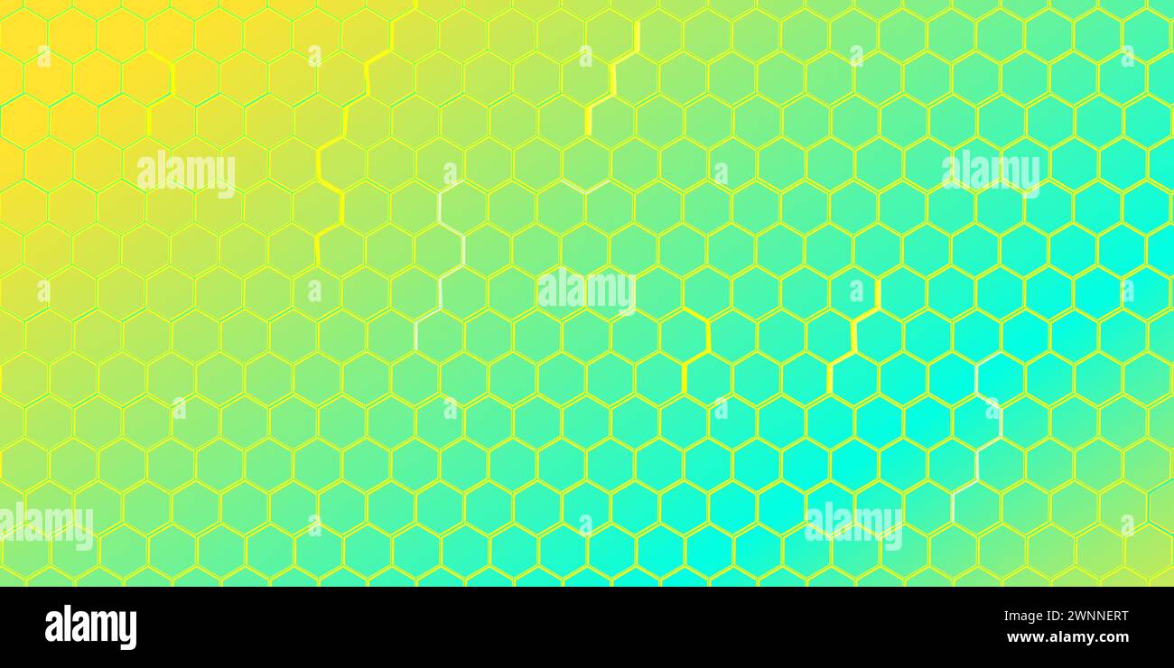 honeycomb green pattern vector Stock Vector Image & Art - Alamy