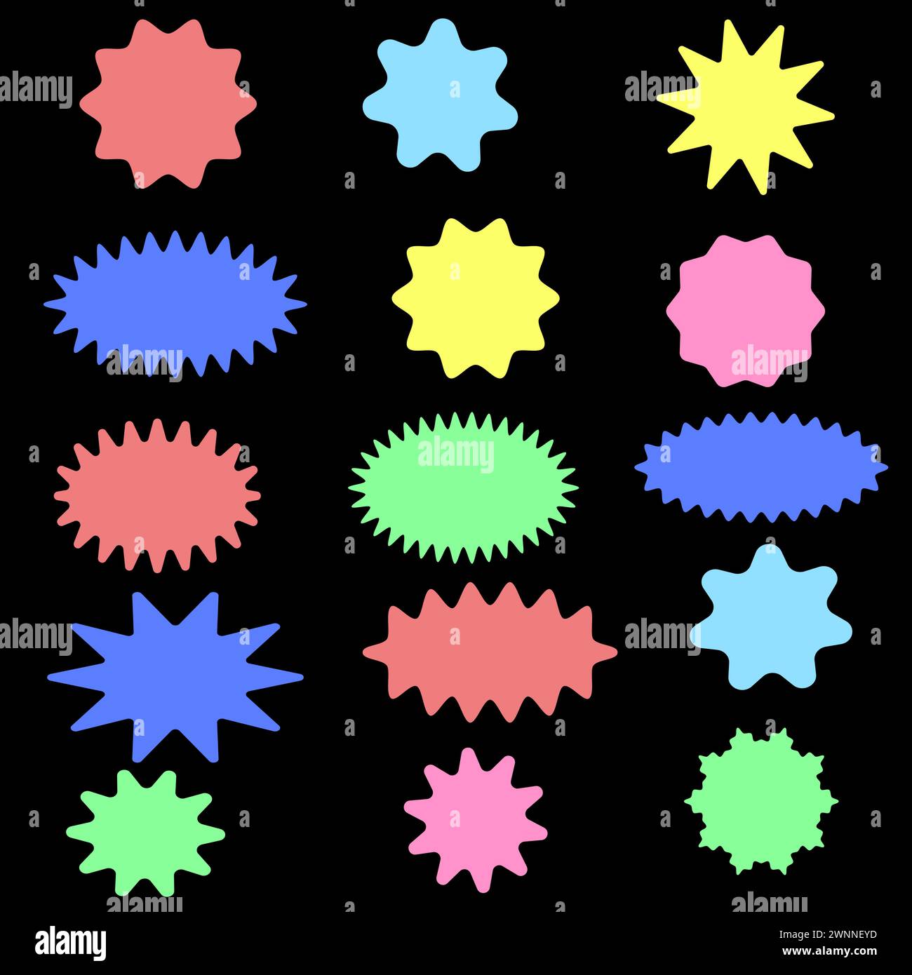 Starburst Price colored isolated Stock Vector Image & Art - Alamy