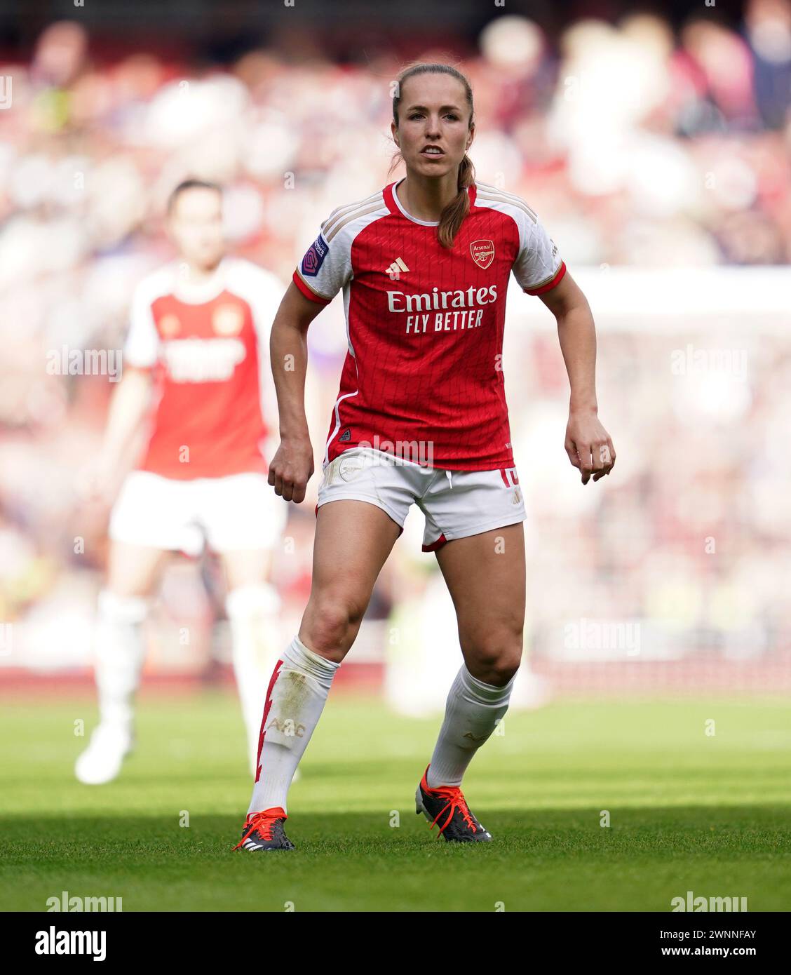 Arsenal's Lia Walti during the Barclays Women's Super League match at ...