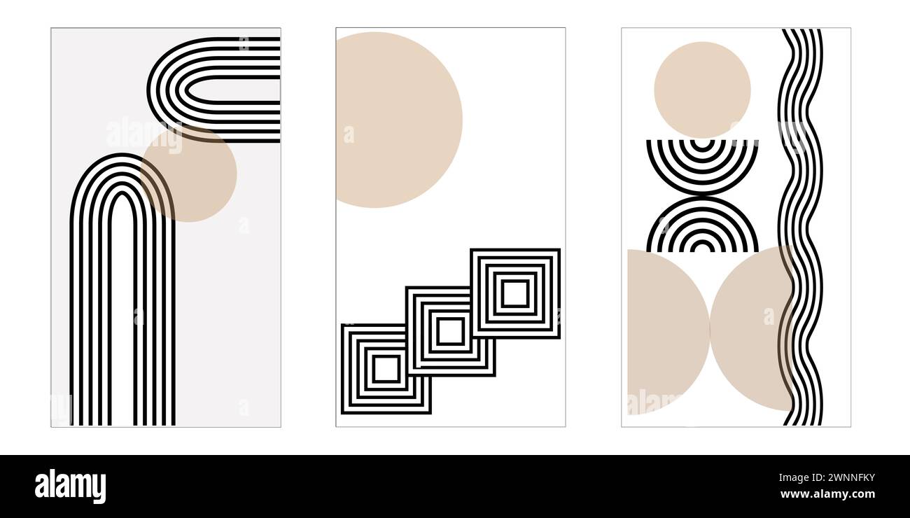 Zen circle painting Cut Out Stock Images & Pictures - Alamy