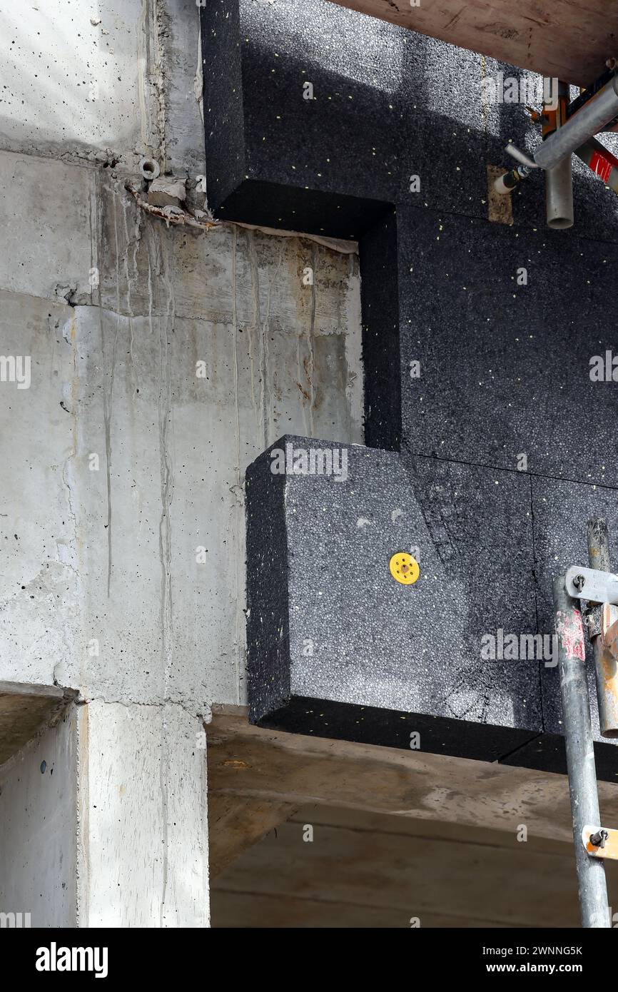 Insulating concrete wall hi-res stock photography and images - Alamy