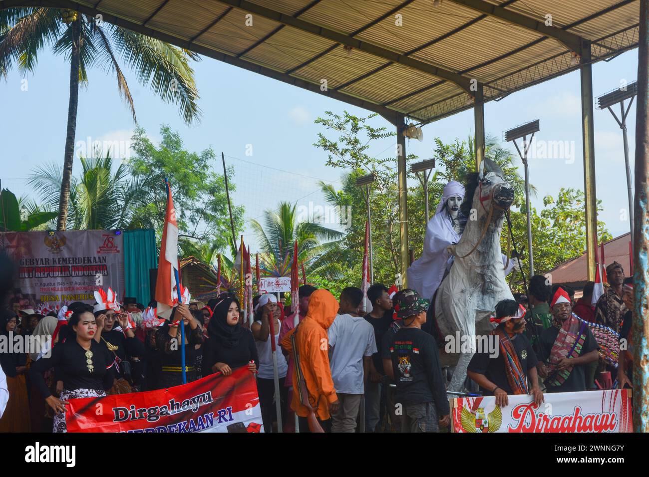 September 16 2023, Photo theme of independent Indonesia, enlivened by ...