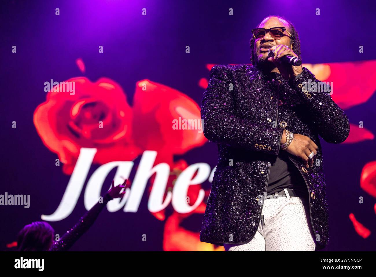 Milwaukee, USA. 02nd Mar, 2024. Singer Jaheim (Jaheim Hoagland) during ...