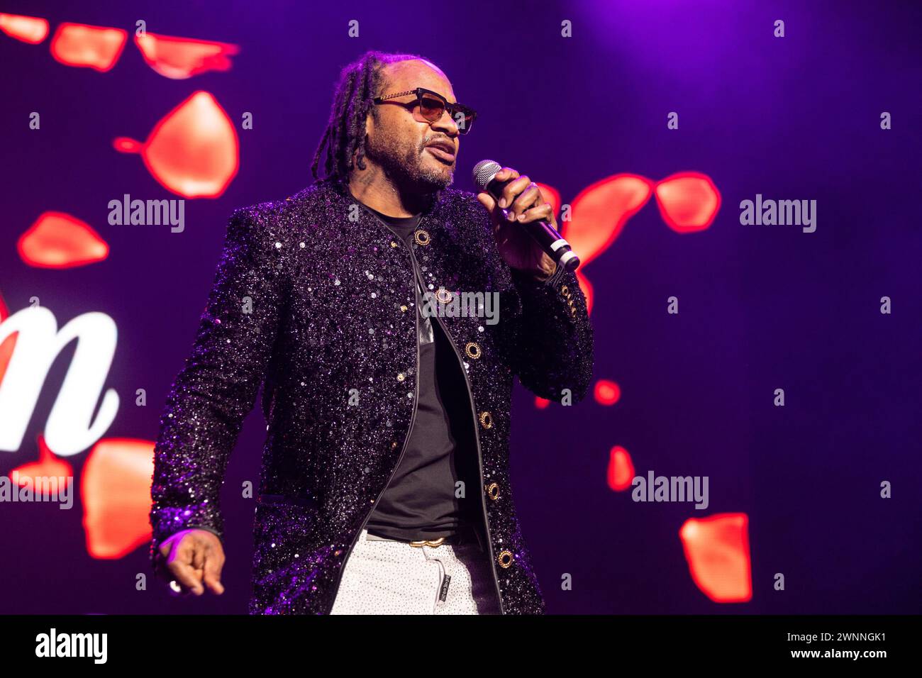 Milwaukee, USA. 02nd Mar, 2024. Singer Jaheim (Jaheim Hoagland) during ...