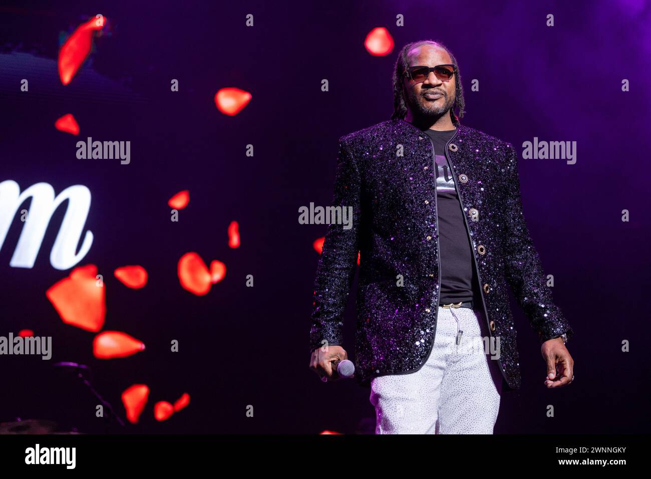 Milwaukee, USA. 02nd Mar, 2024. Singer Jaheim (Jaheim Hoagland) during ...