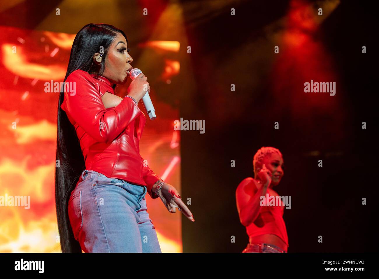Milwaukee, USA. 02nd Mar, 2024. Singer K. Michelle (Kimberly Michelle ...