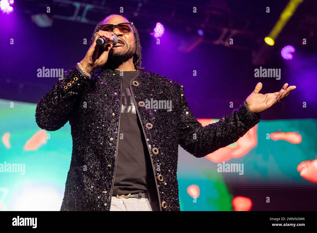 Milwaukee, USA. 02nd Mar, 2024. Singer Jaheim (Jaheim Hoagland) during ...