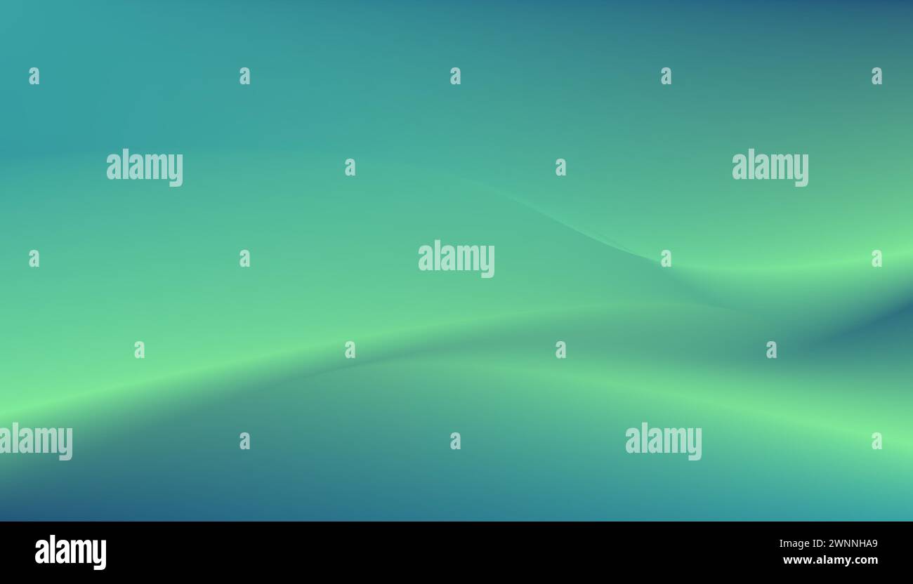 Elegant green tones gradient abstract background. Smooth modern vector ...