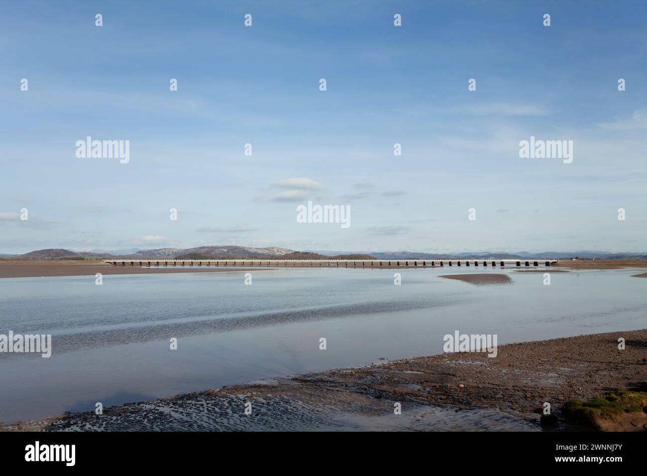 Cumbria arnside viaduct railway uk hi-res stock photography and images ...