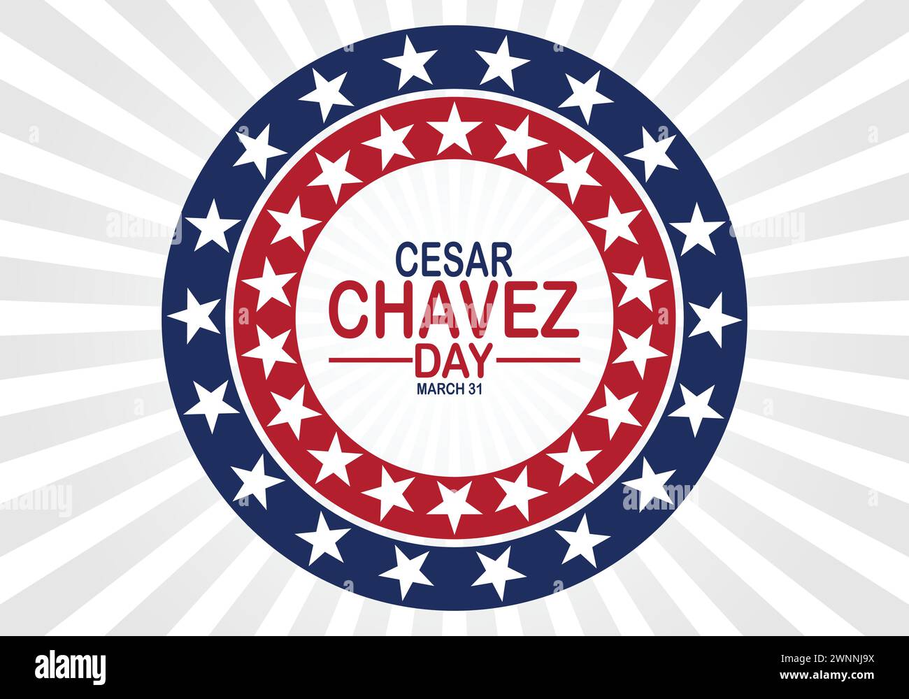Cesar Chavez Day Holiday Concept Template For Background Banner
