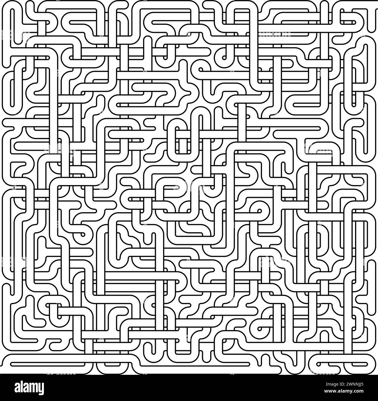 Vector maze isolated on white background. Education logic game labyrinth for kids. With the ...