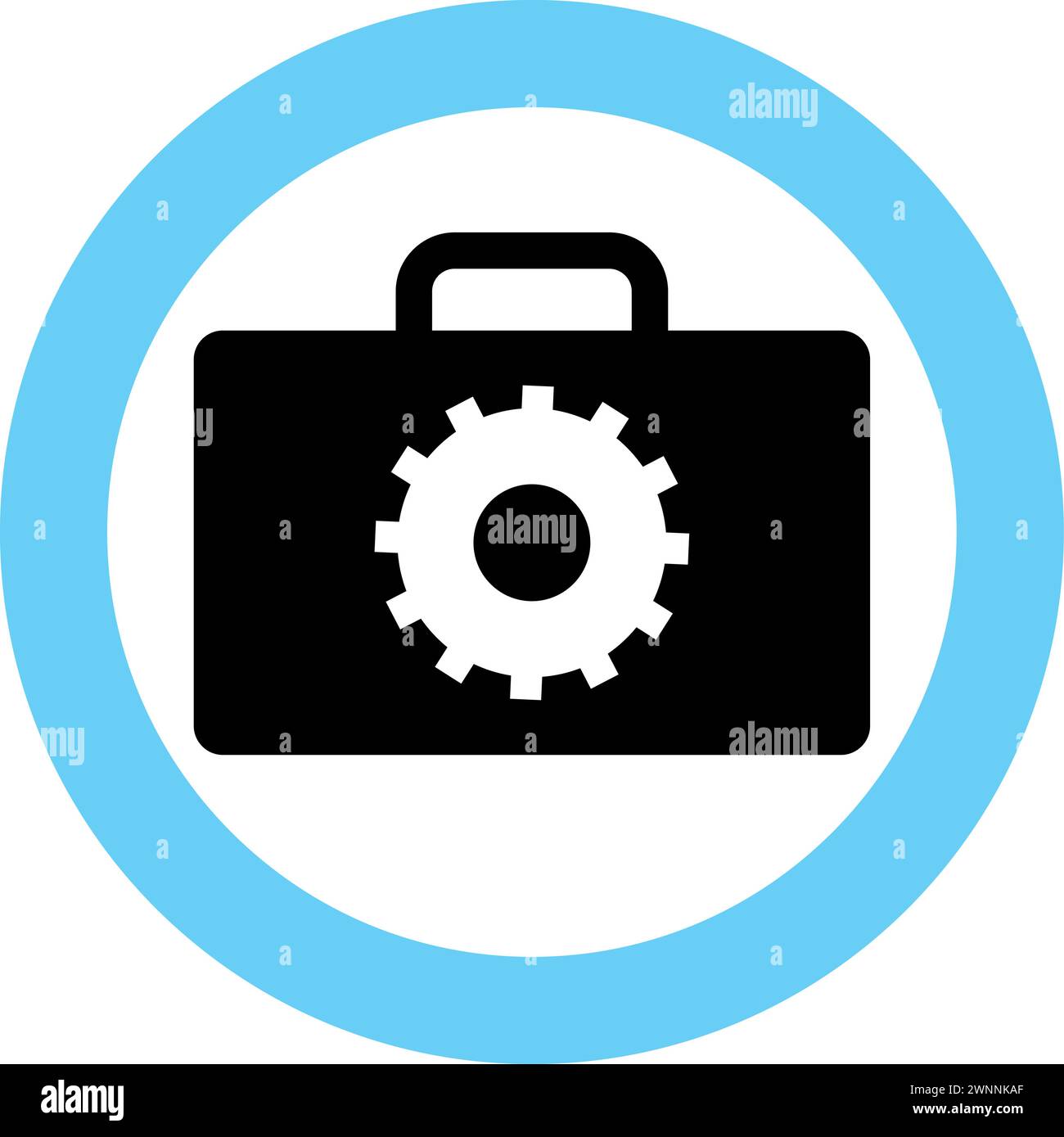 Silhouette of Repair Kit Icon in Flat Style Stock Vector Image & Art ...