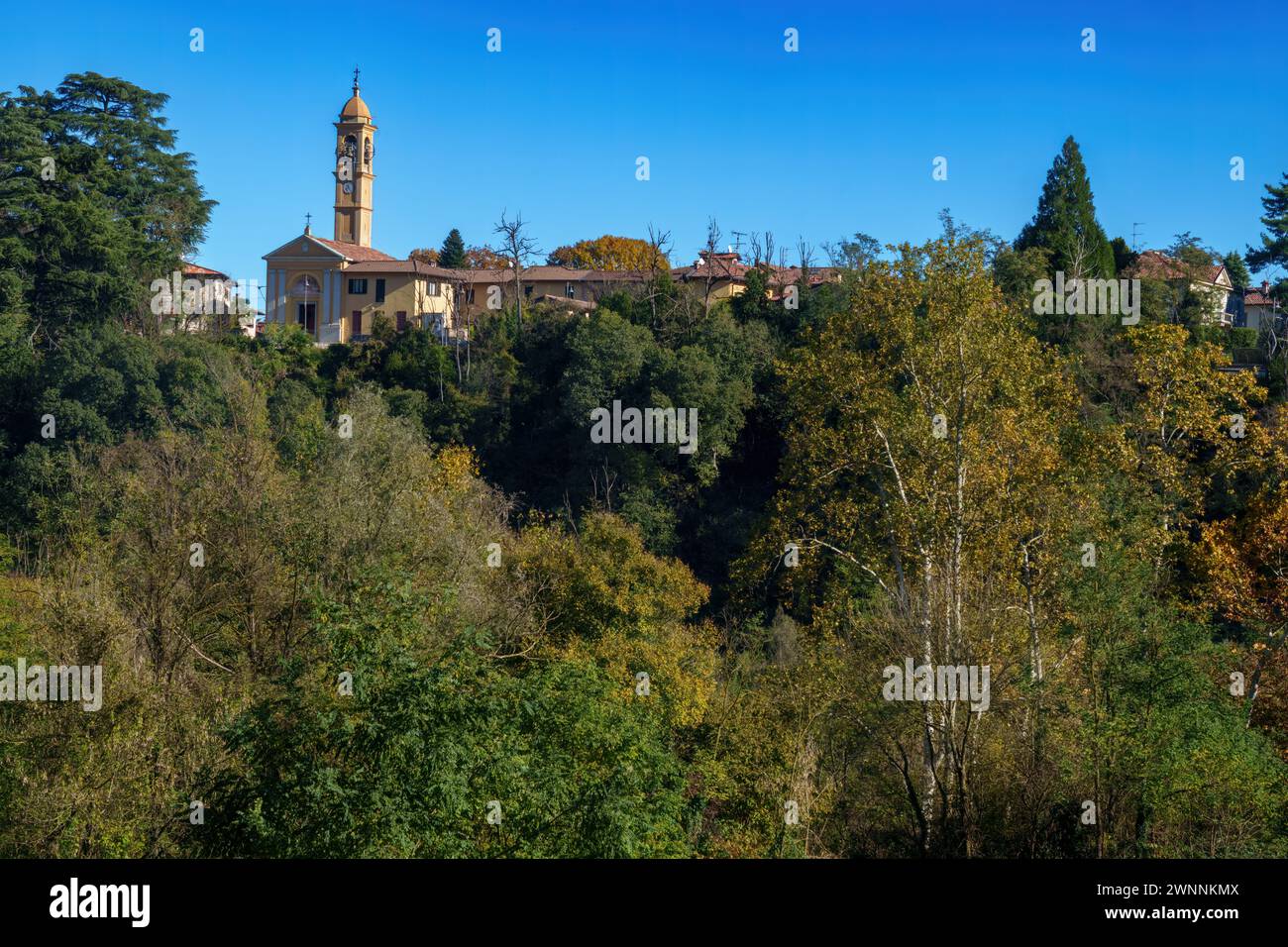 Agliate, historic village in Monza Brianza province, Lombardy, Italy ...