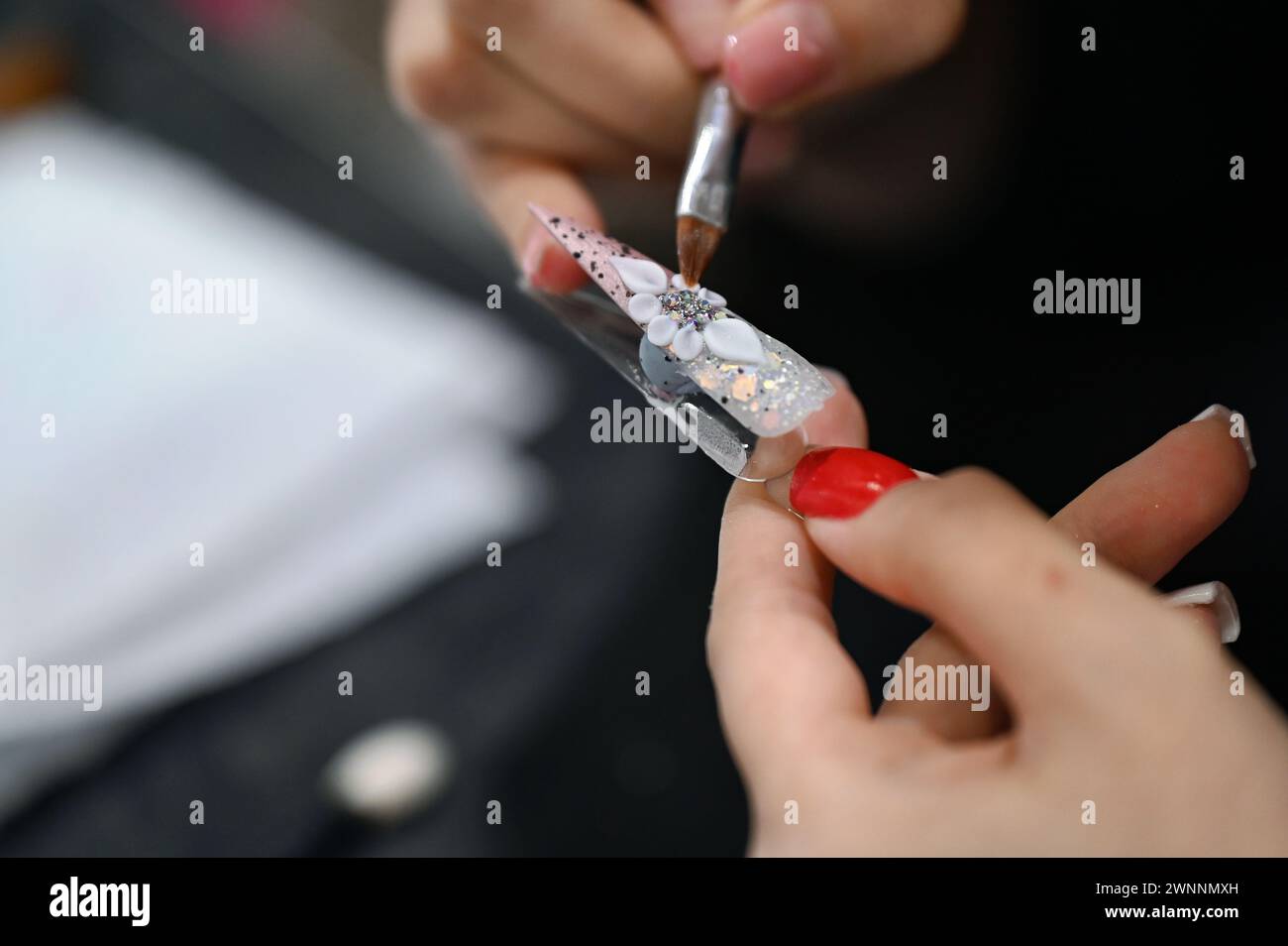 London, UK. 3rd Mar, 2024. Nails Competitions 2024 at The UK's leading ...