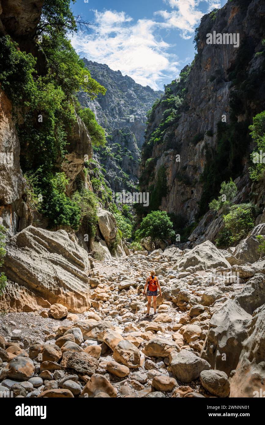 Torrent de pareis gorge walk hi-res stock photography and images - Alamy
