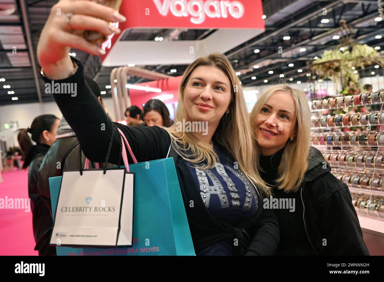 London, UK. 3rd Mar, 2024. Hundreds of stalls exhibition at The UK's ...