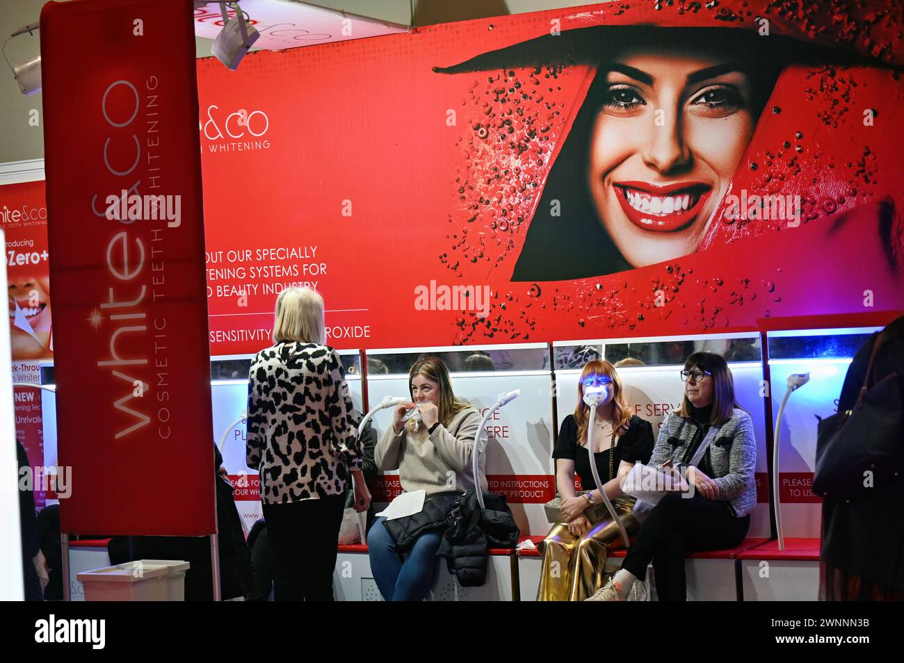 London, UK. 3rd Mar, 2024. Hundreds of stalls exhibition at The UK's ...