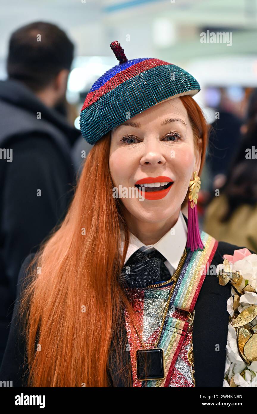London, UK. 3rd Mar, 2024. Hundreds of stalls exhibition at The UK's ...