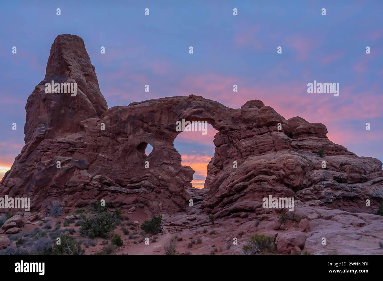 Moab, Ut, USA. 5th Nov, 2023. Utah's mesmerizing rock formations ...