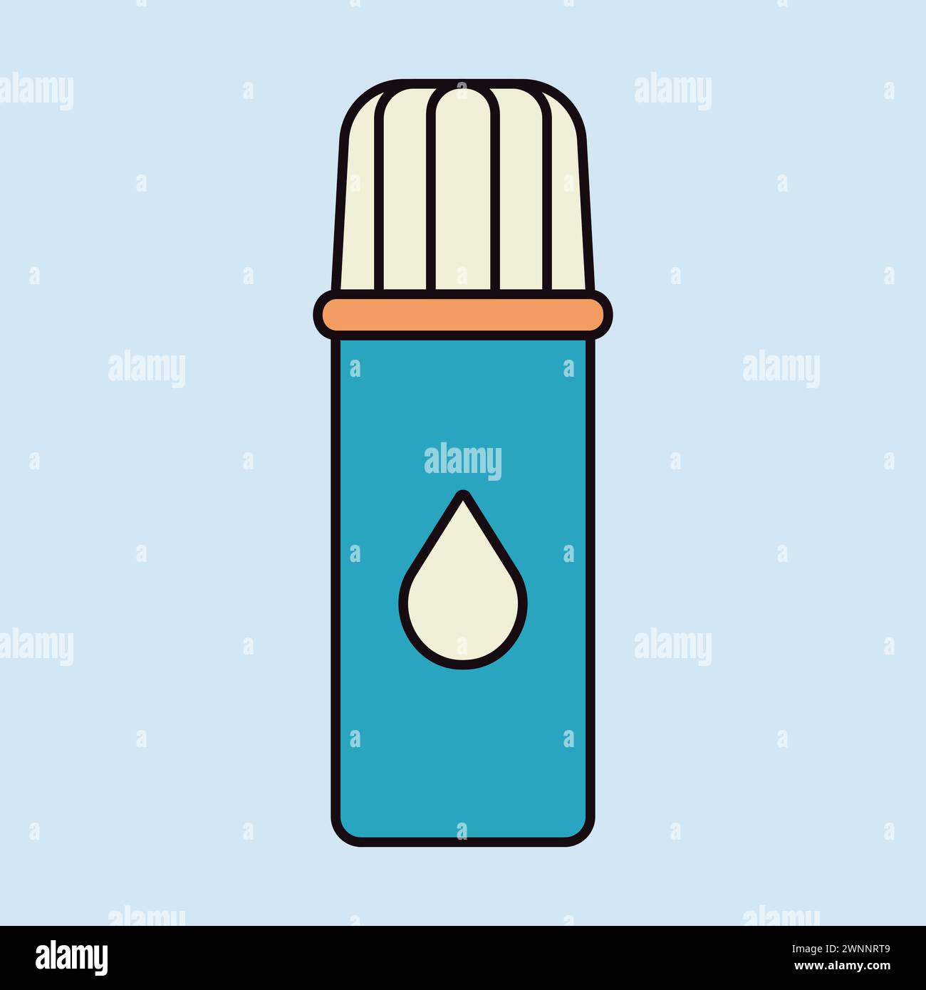 Whipped cream aerosol can vector icon. Dairy product sign. Graph symbol ...