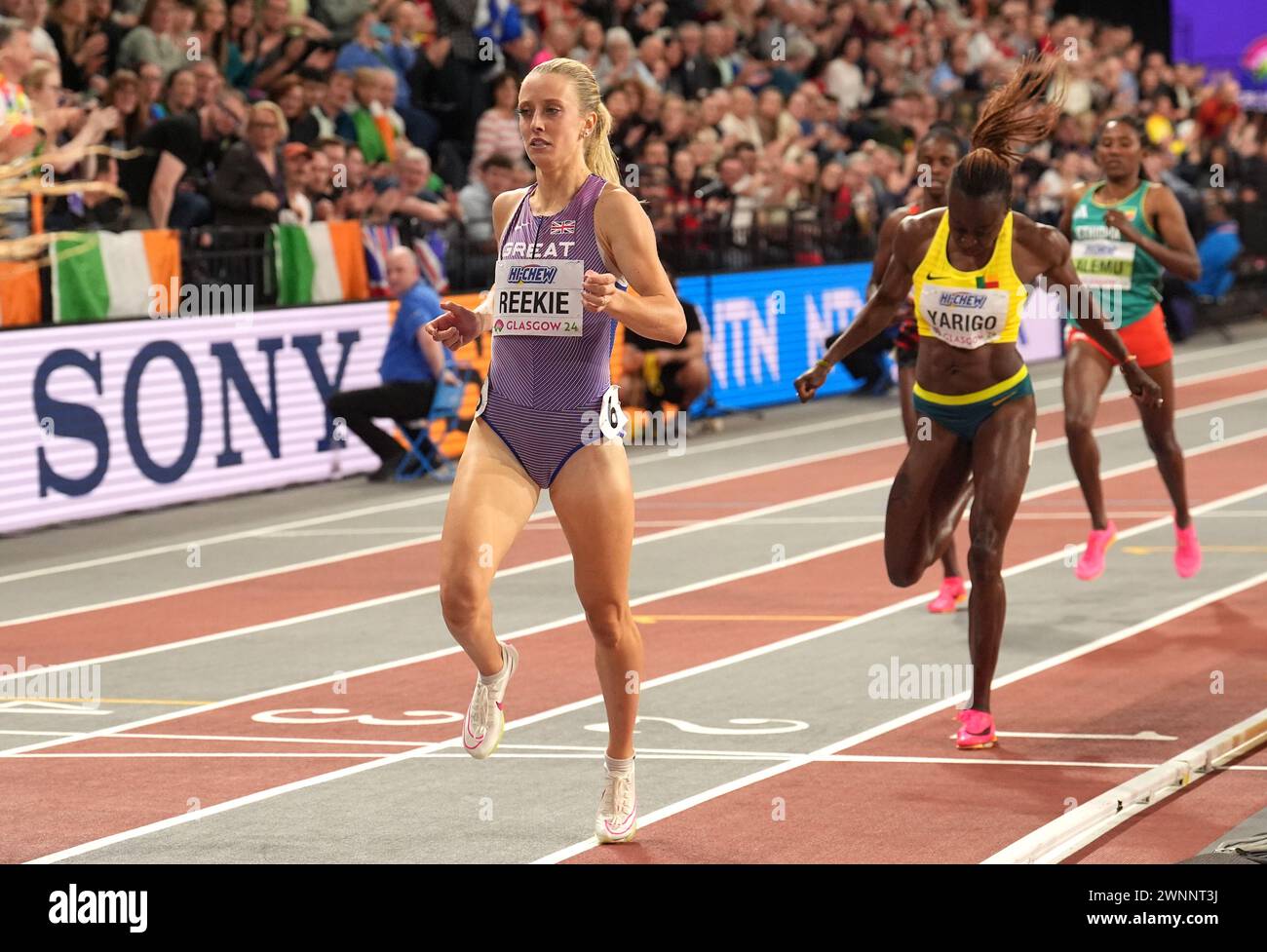 Great Britain's Jemma Reekie takes silver in the Women's 800m final ...