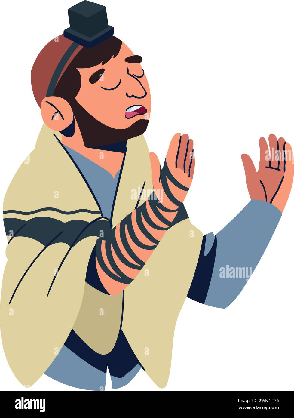 Jewish tefillin Cut Out Stock Images & Pictures - Alamy