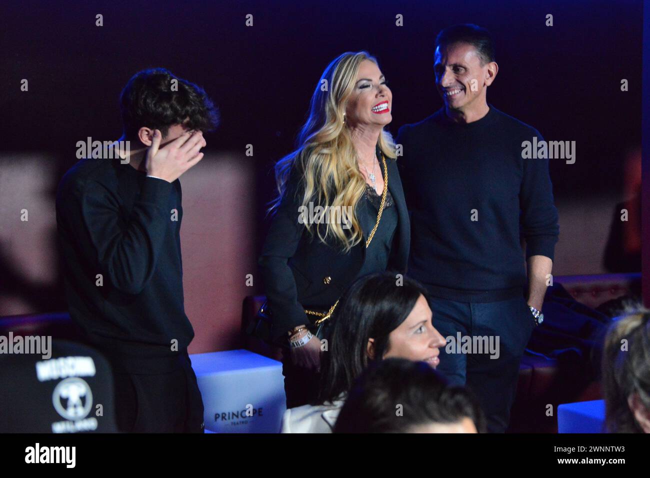 Milan, . 03rd Mar, 2024. Claudio Mangiarotti copyright rights The Night ...