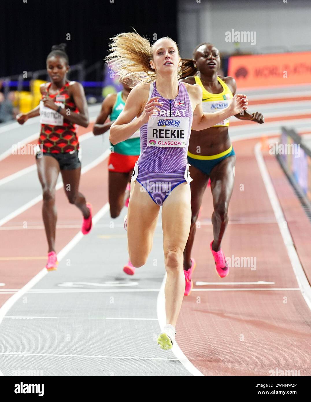 Great Britain's Jemma Reekie takes silver in the Women's 800m final ...