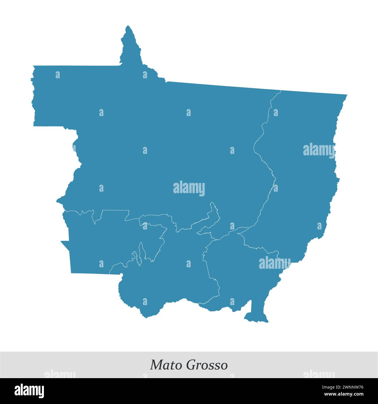 Map mato grosso hi-res stock photography and images - Alamy