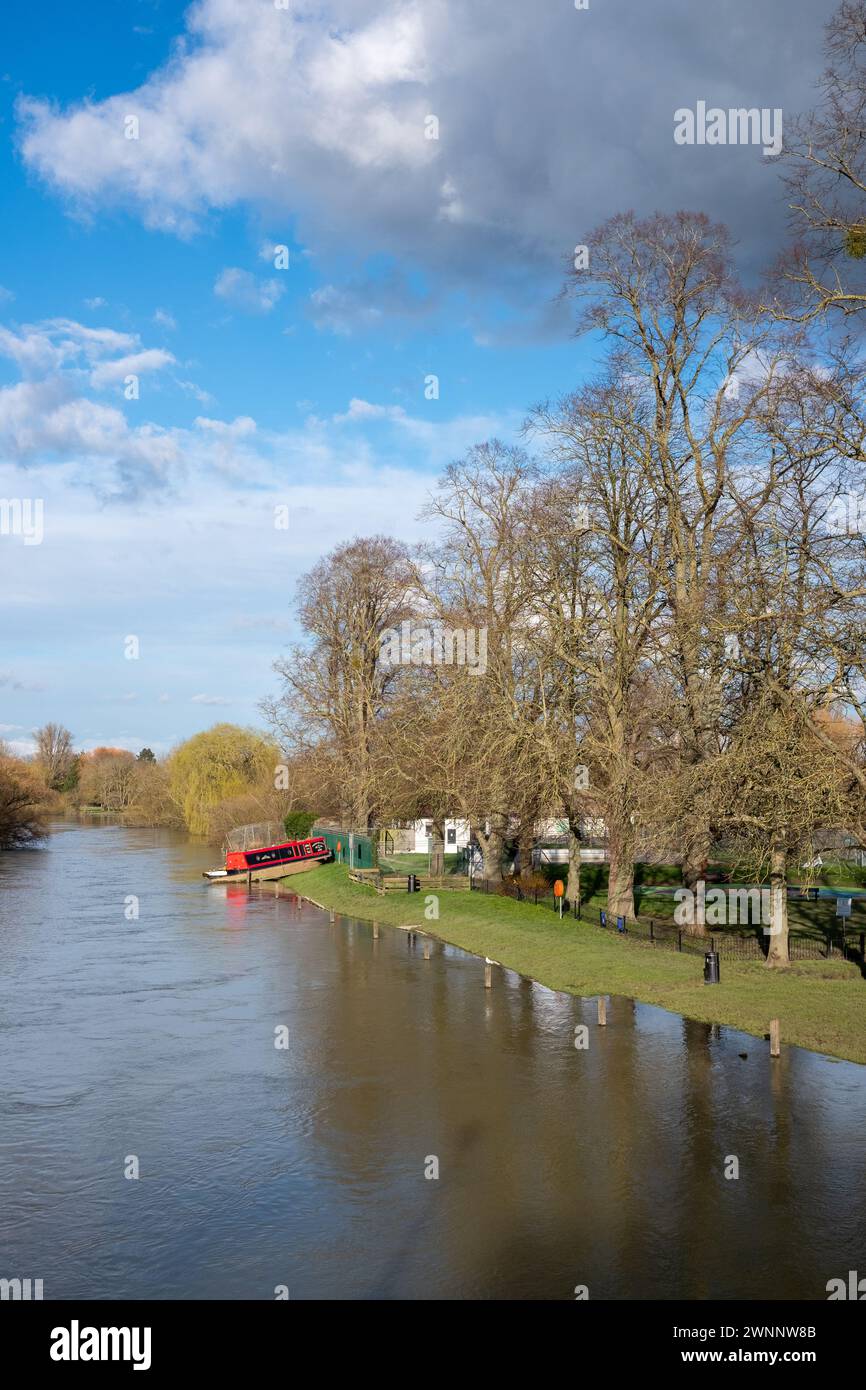 3rd march 2024 overflowed river hi-res stock photography and images - Alamy