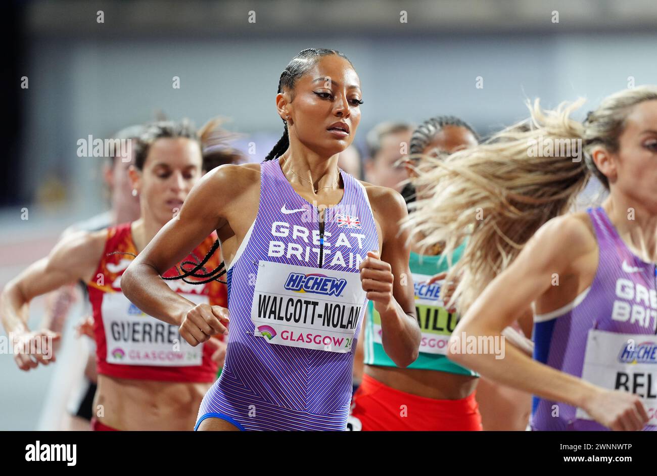 Great Britain's Revee Walcott-Nolan in the Women's 1500m Final during ...