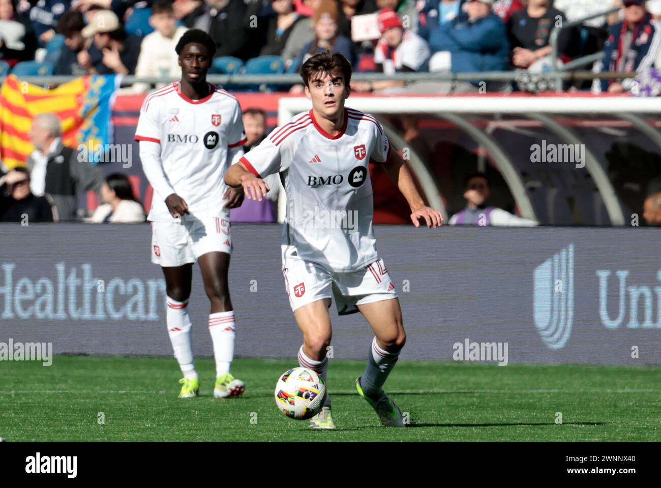 FOXBOROUGH, MA - MARCH 03: Toronto FC defensive midfielder Alonso ...