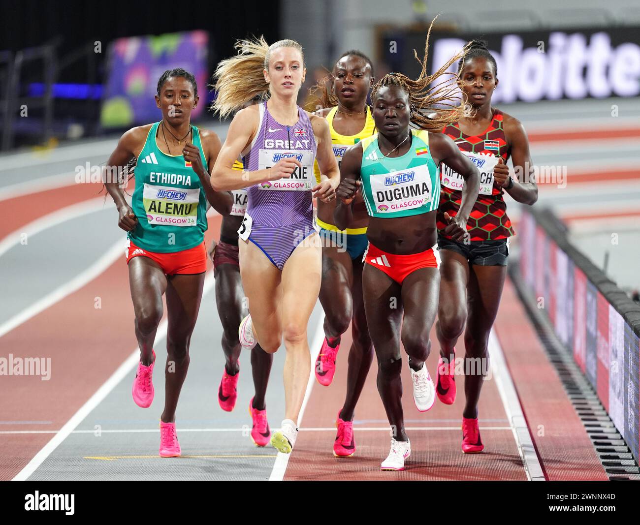 Great Britain's Jemma Reekie in the Women's 800m final during day three ...