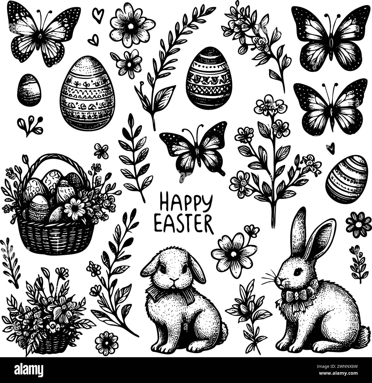 Christian butterfly symbol Stock Vector Images - Alamy