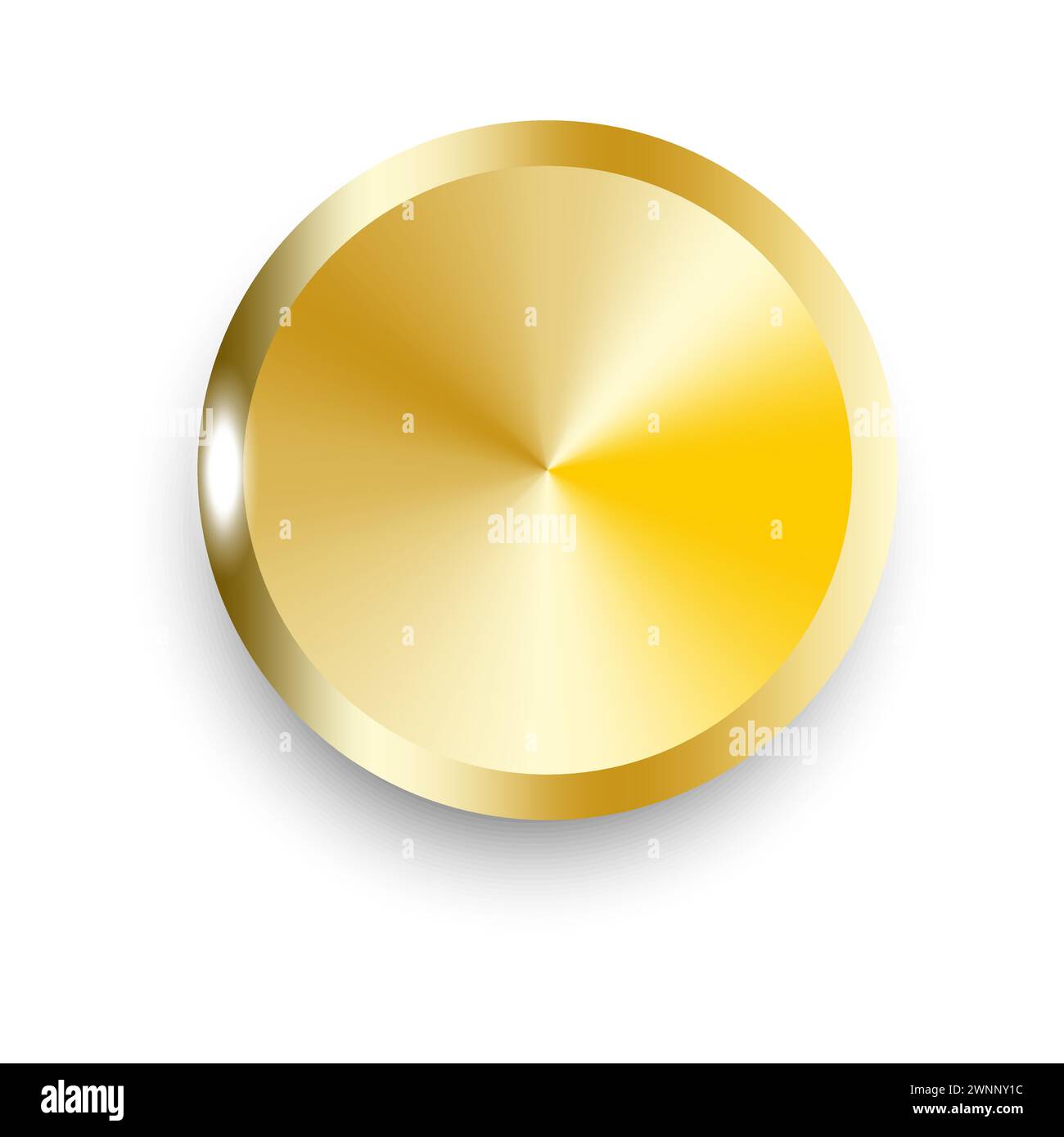 Golden button hi-res stock photography and images - Alamy