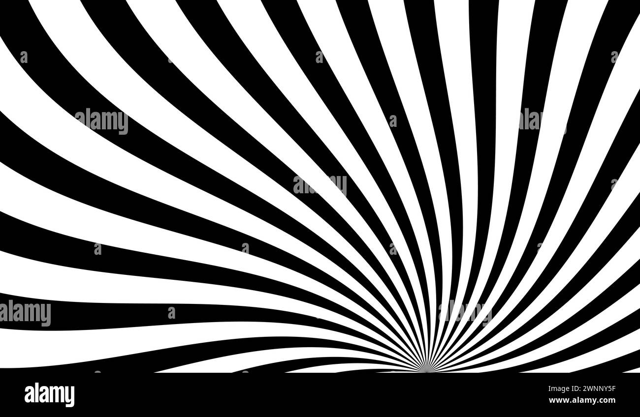 Sun ray light. Sun rays background. Radial burst. Sunburst black ...