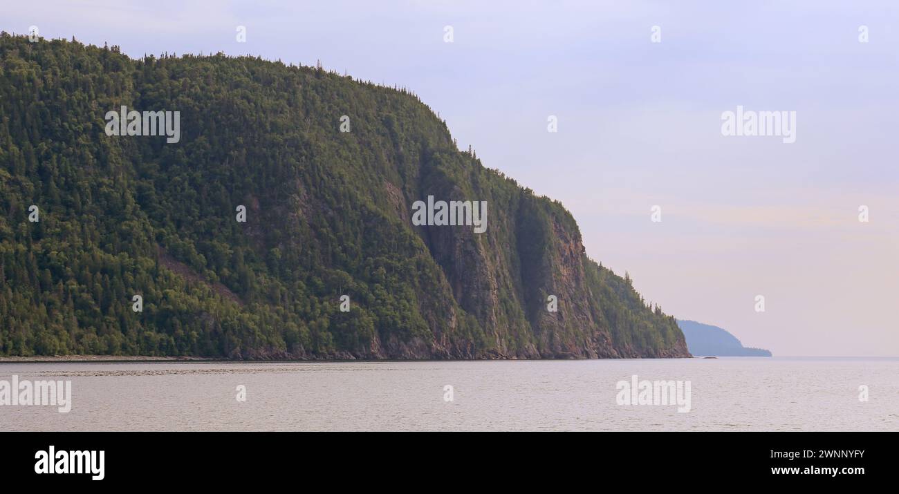 Old Woman Bay vista. Shot in Lake Superior Provincial Park, located in ...