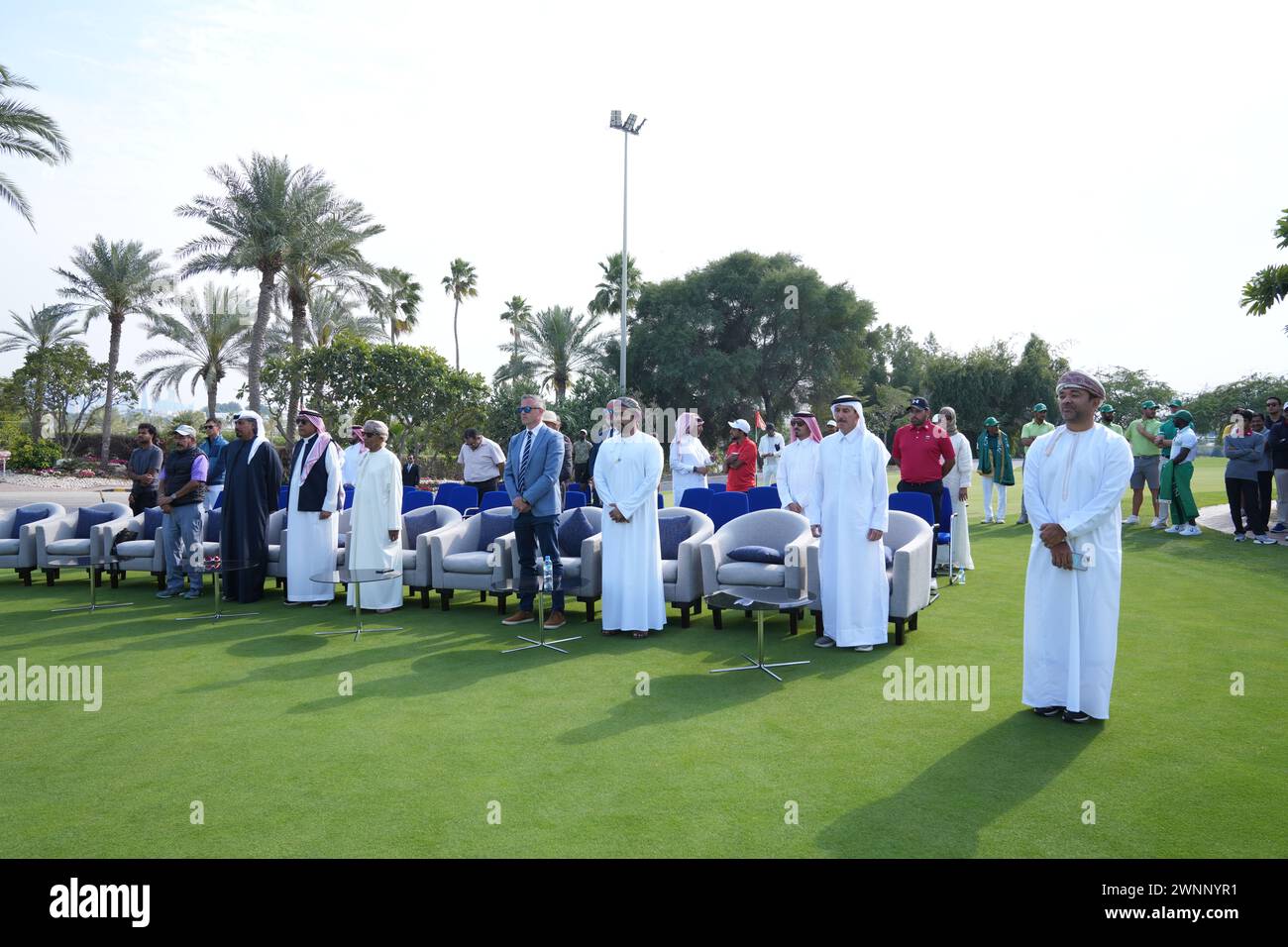 GCC Golf Championship in Qatar on February 29, 2024 Friday at Doha Golf ...