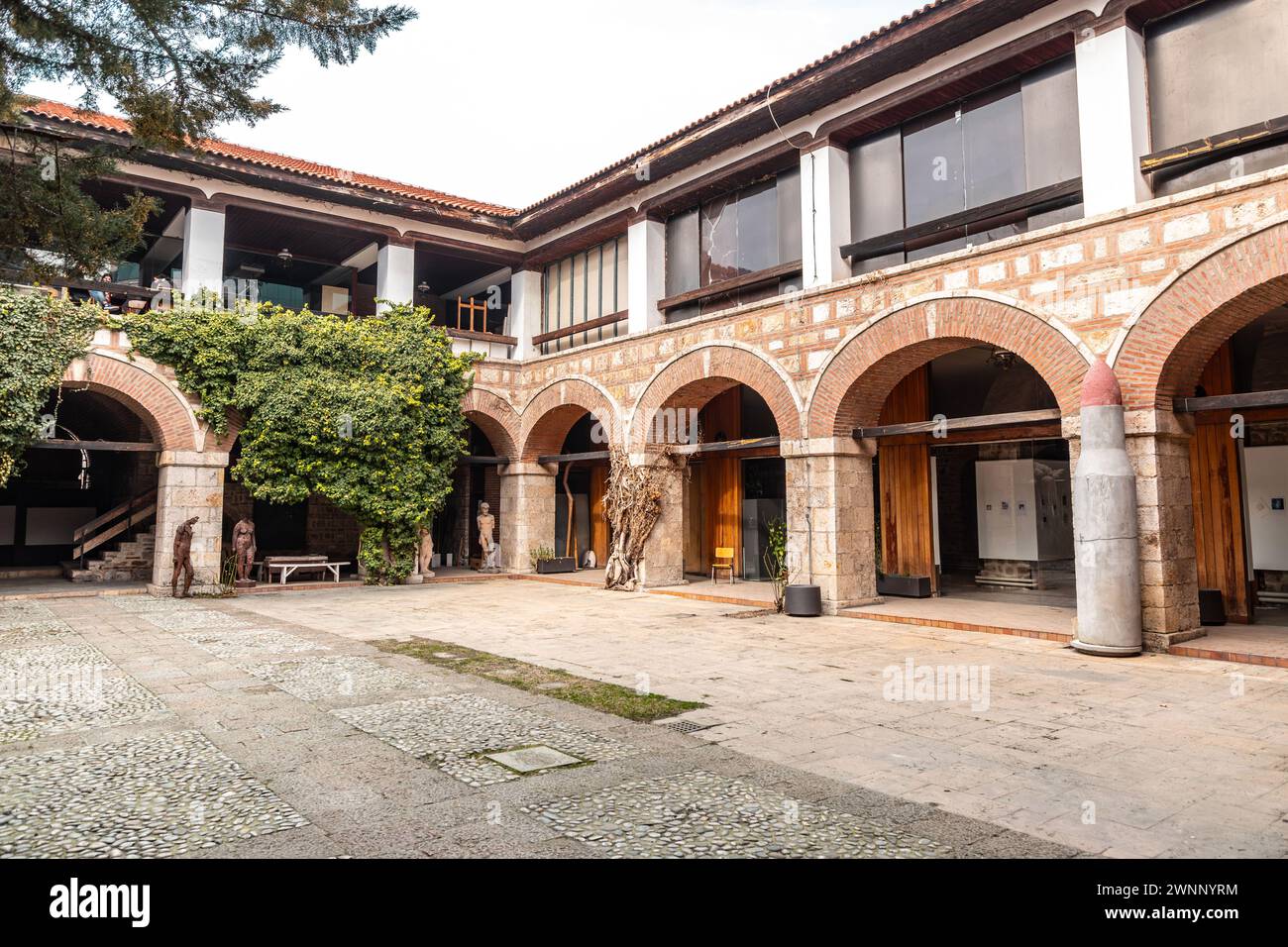 Skopje, North Macedonia - 7 FEB 2024: The Suli An or Sulu Han in ...