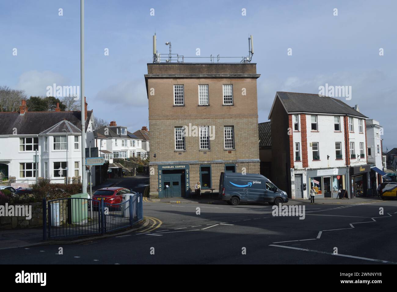 Takeaway coffee in mumbles hi-res stock photography and images - Alamy