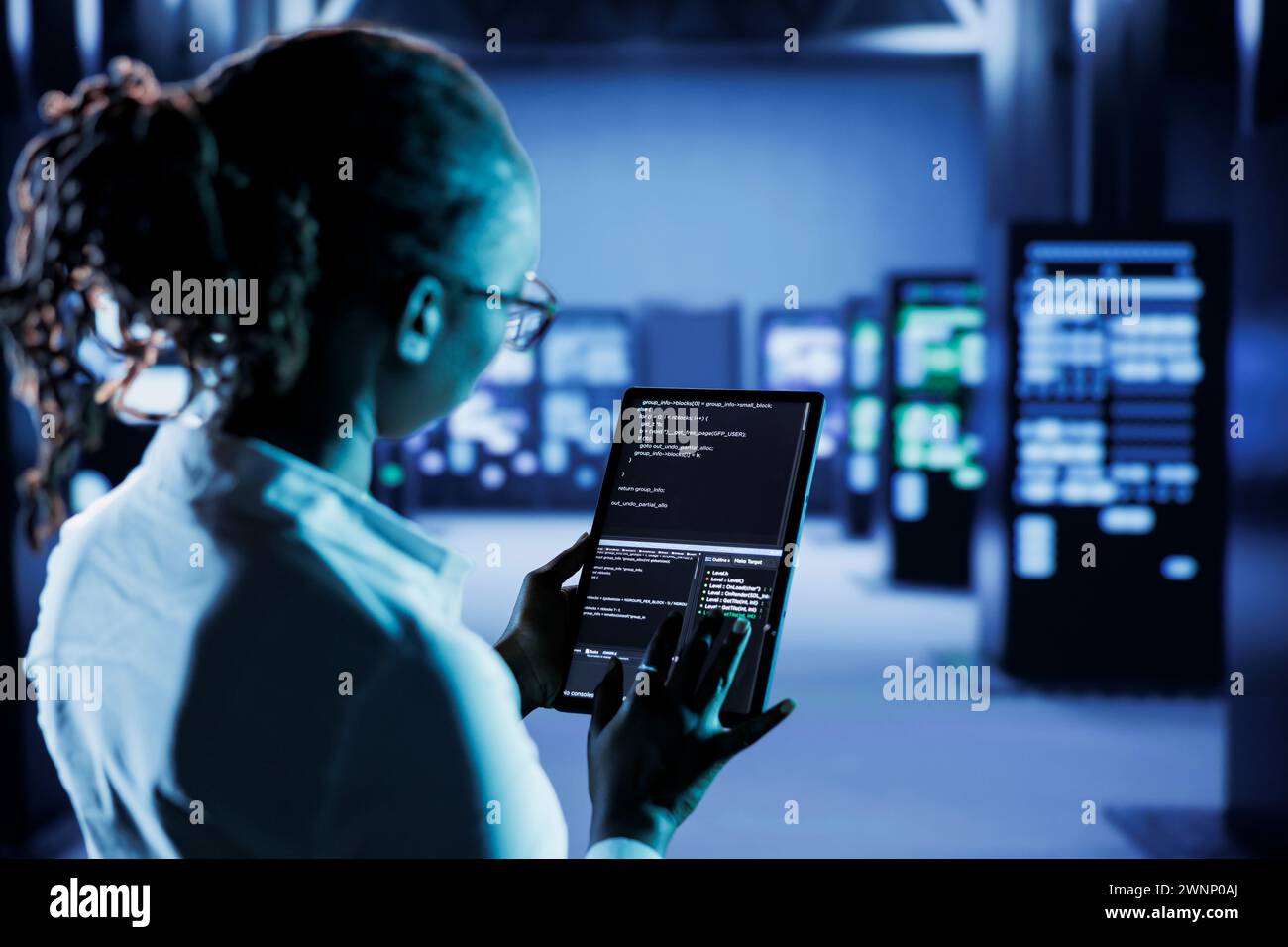 Computer scientist builds firewall protection systems in server room ...