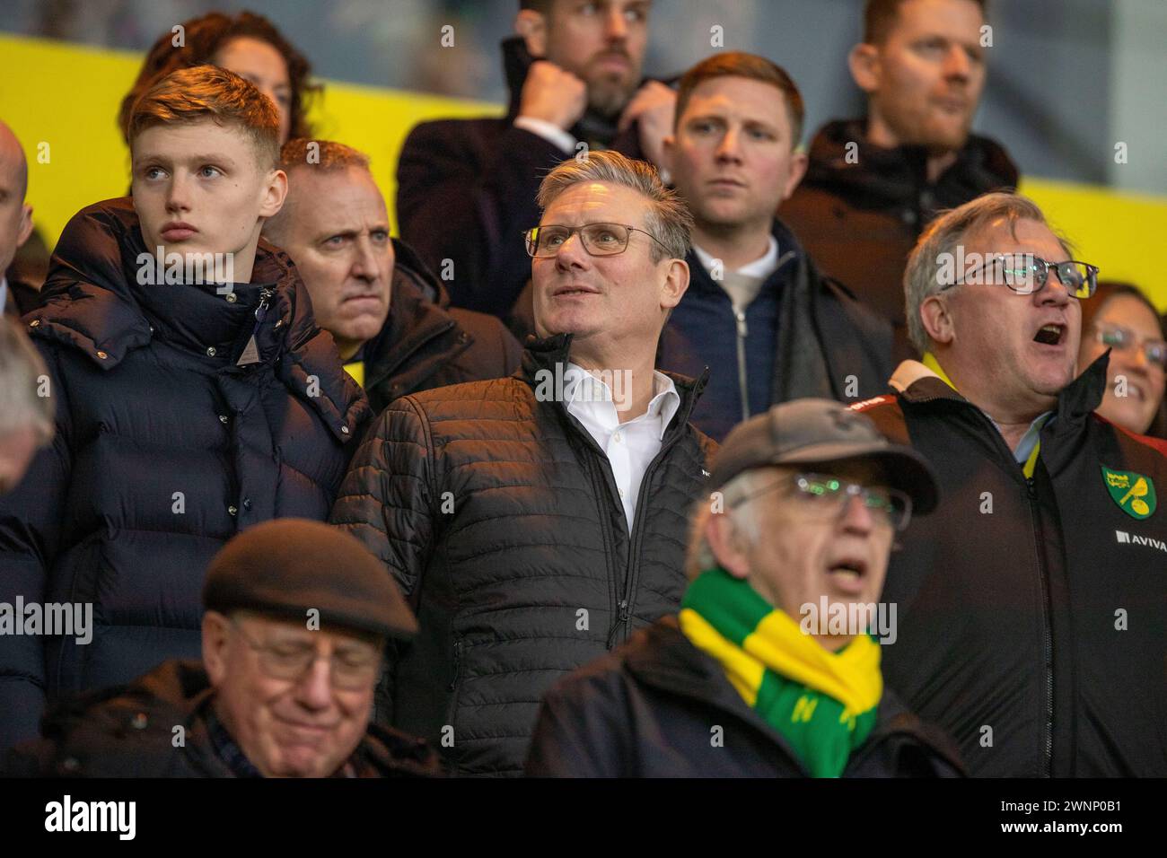 Keir Starmer, party leader of the Labour Party is seen within the ...