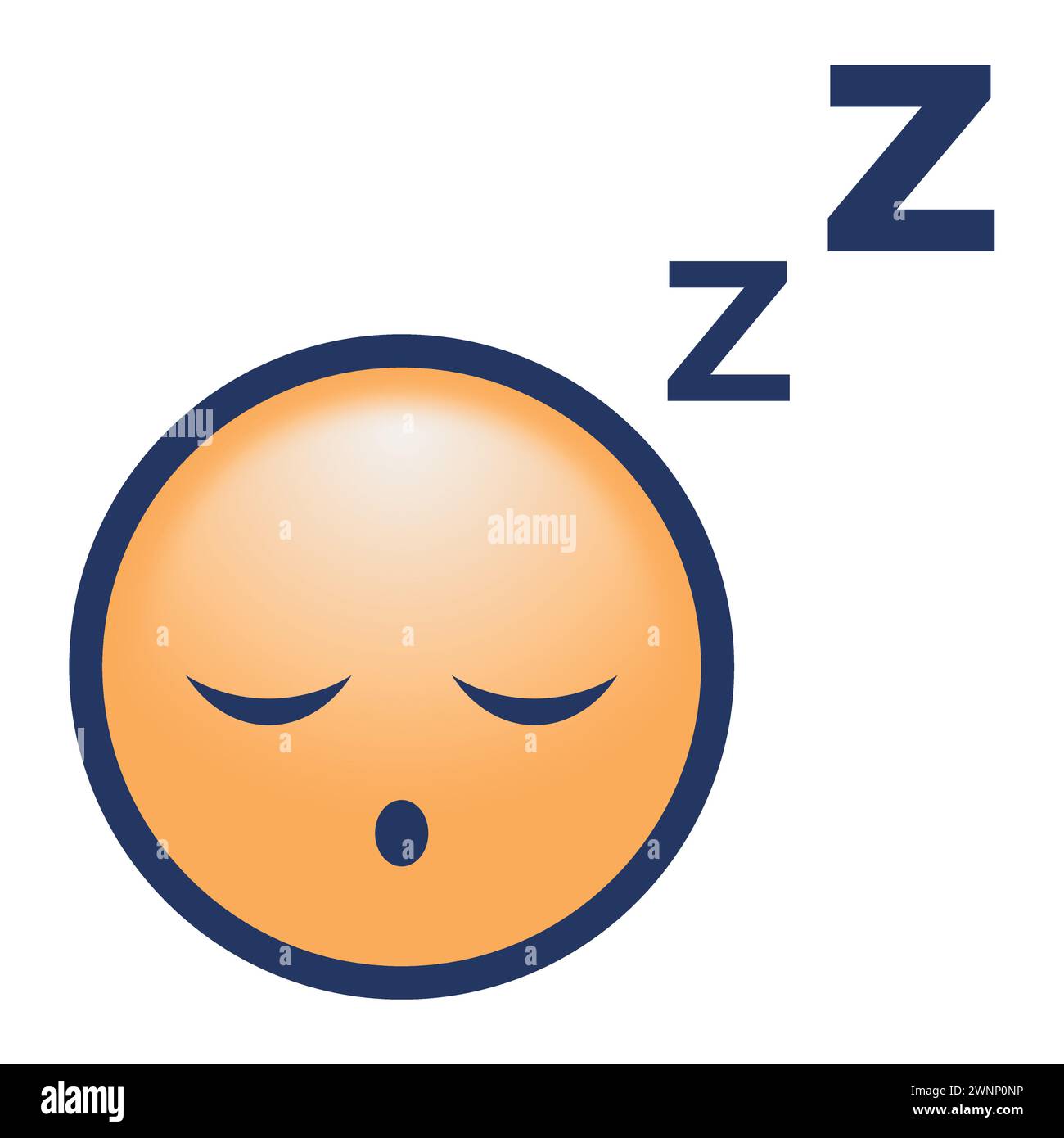 3d style sleep emoji hi-res stock photography and images - Alamy