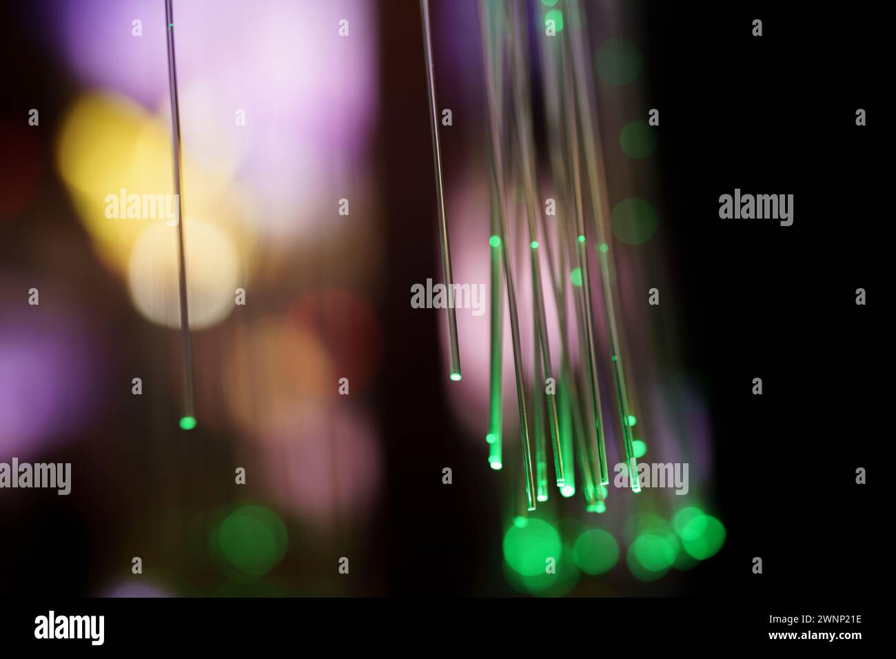 Fiber optic cables hi-res stock photography and images - Alamy