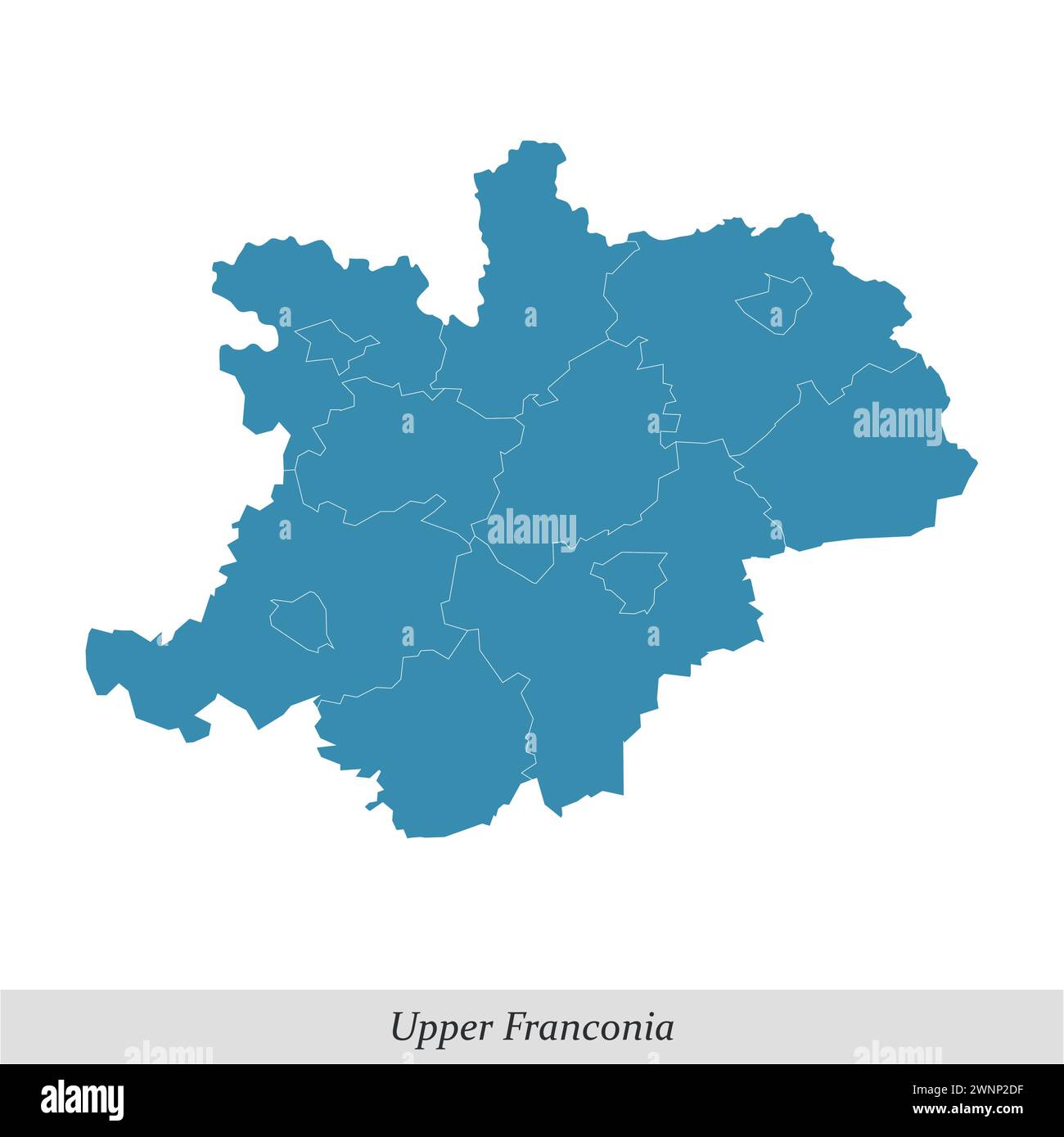 Map of franconia hi-res stock photography and images - Alamy