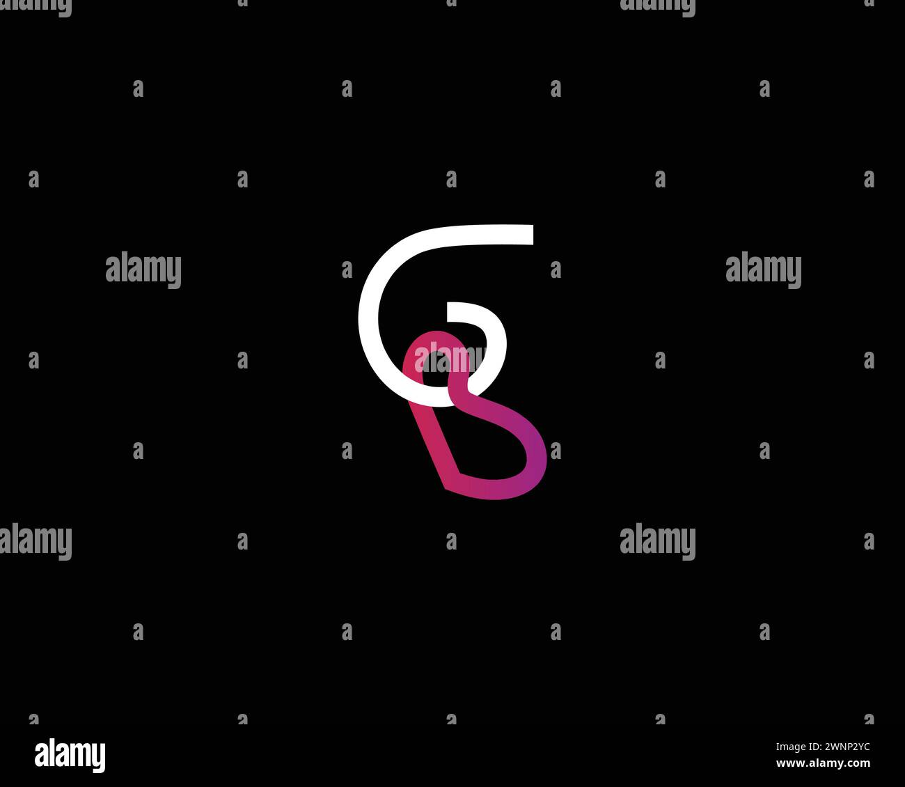 Initial letter GB logo design vector template Stock Vector Image & Art ...